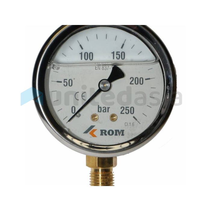 PRESSURE GAUGE 63-250 BAR – United Asia